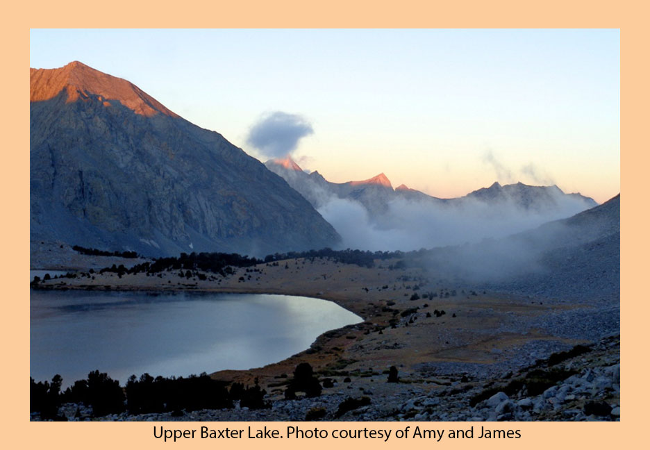 Baxter Pass – steep and rugged
