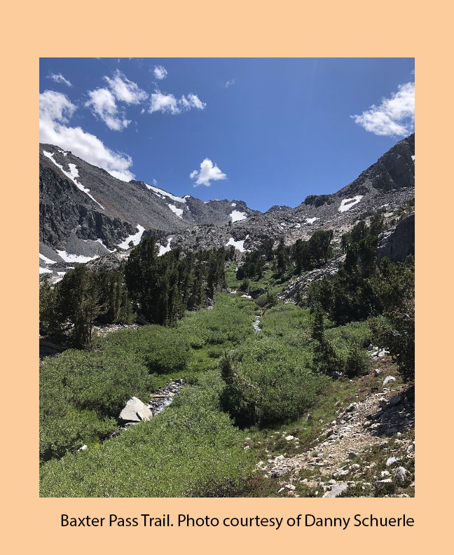 Baxter Pass – steep and rugged