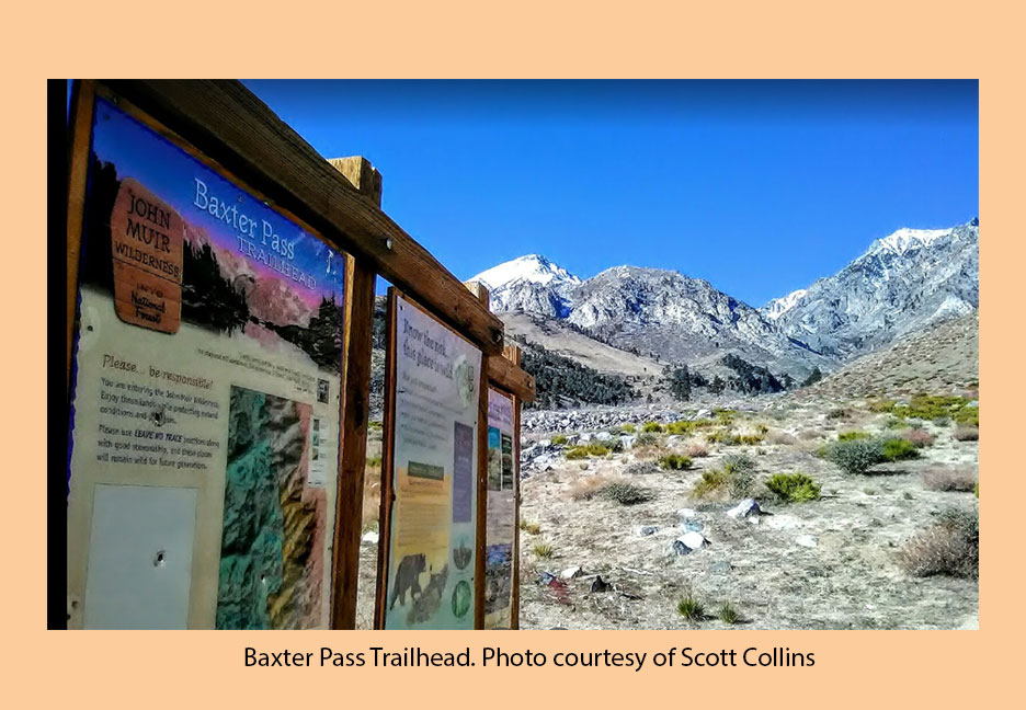 Baxter Pass – steep and rugged – Fly Fishing the Sierra