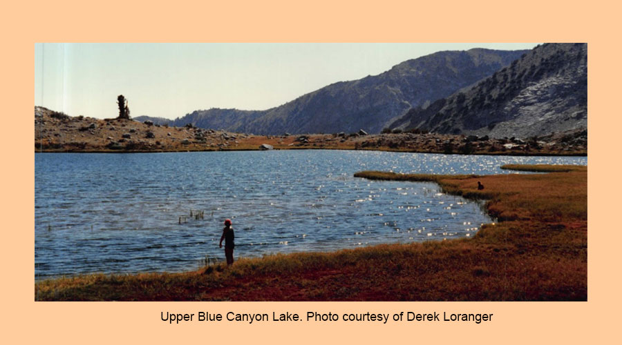 Blackcap Basin – many glacially derived lakes – Fly Fishing the Sierra
