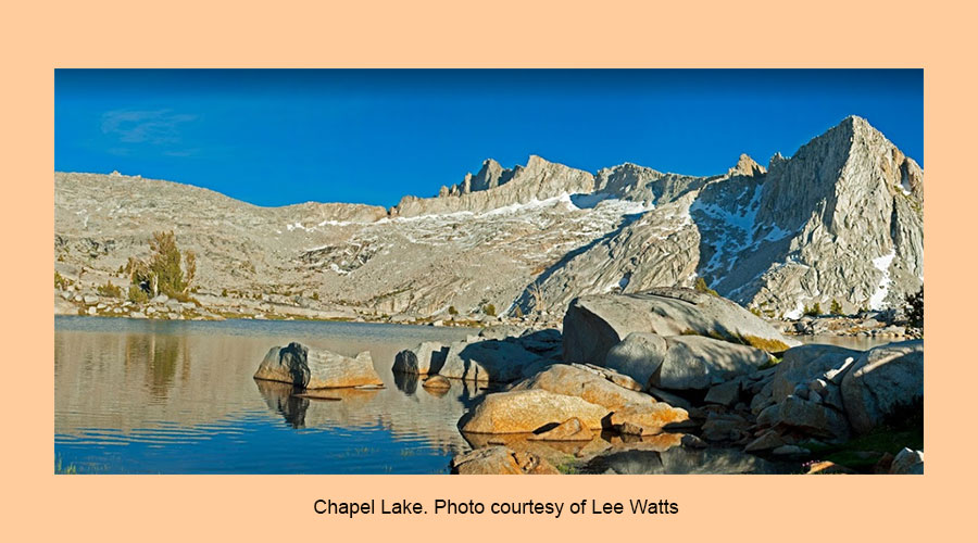 Blackcap Basin – many glacially derived lakes – Fly Fishing the Sierra