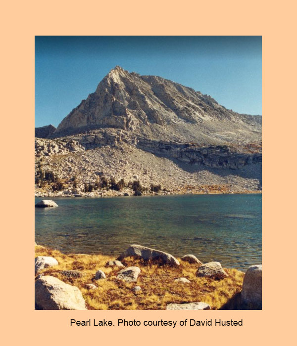 Blackcap Basin – many glacially derived lakes – Fly Fishing the Sierra