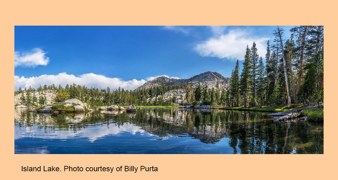 Dinkey Lakes Wilderness – trout are not large but plentiful