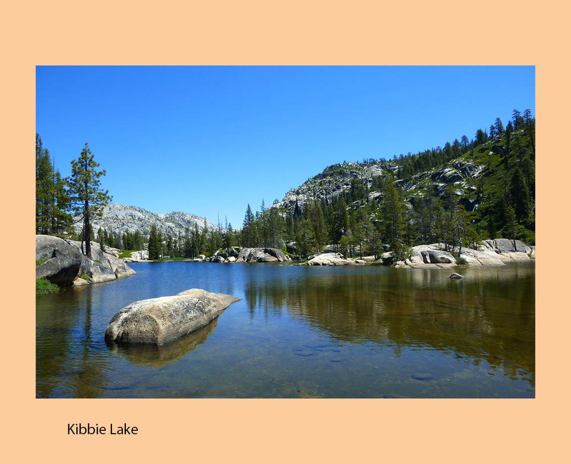 Southern Emigrant Wilderness – granite basin with many lakes