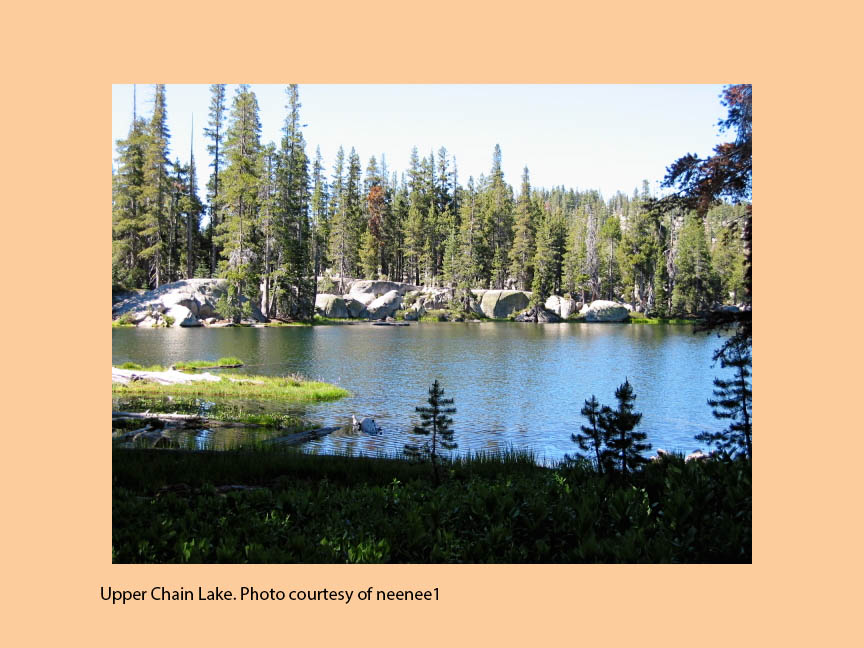 Southern Emigrant Wilderness – granite basin with many lakes