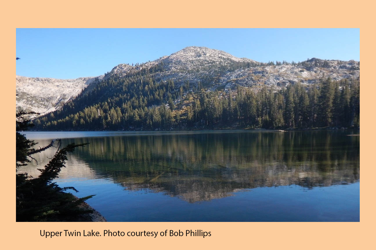 Southern Emigrant Wilderness – granite basin with many lakes