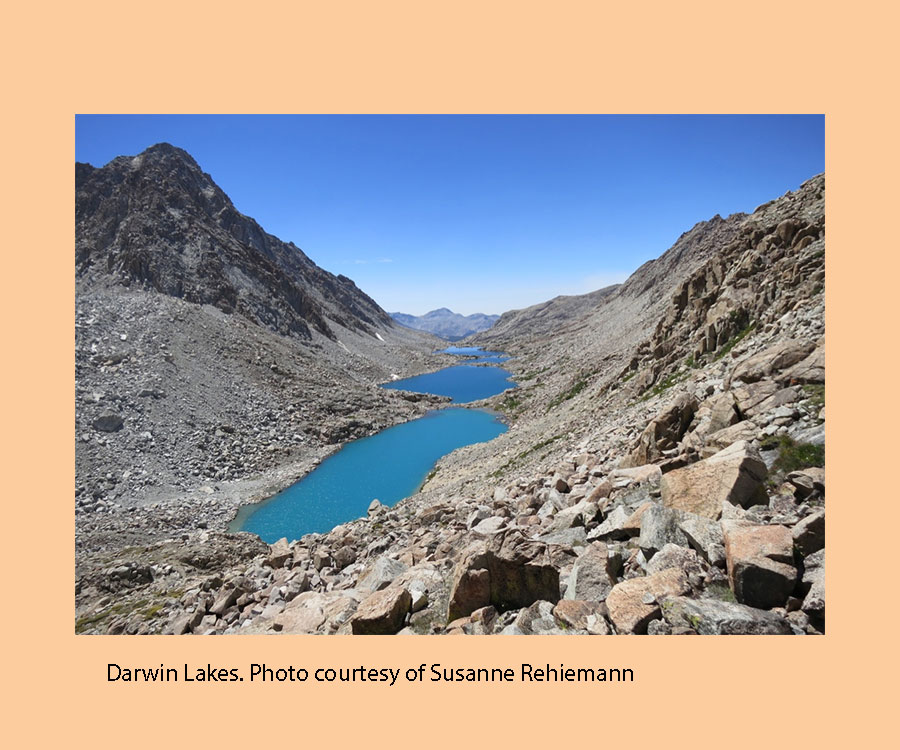 Evolution Valley – named in 1895 by Theodore S. Solomons