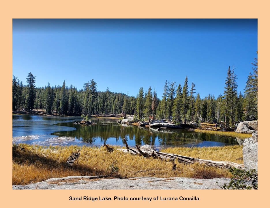 Independence Lake – one of two lakes with original lahontans