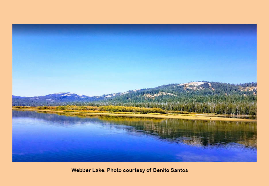 Independence Lake – one of two lakes with original lahontans