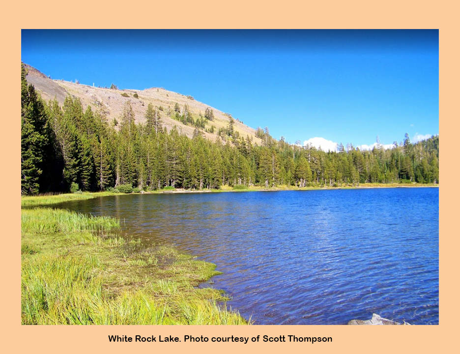 Independence Lake – one of two lakes with original lahontans