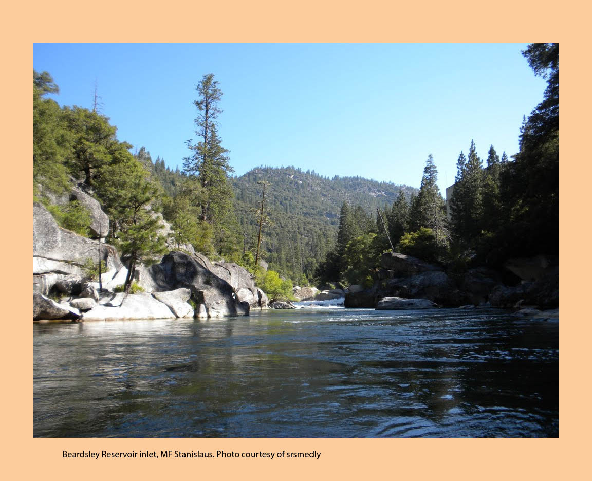 Beardsley Reservoir – providing rich nutrients down river