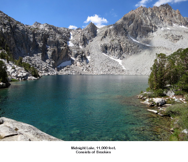 Sabrina Lake Backcountry – exclusive lake access