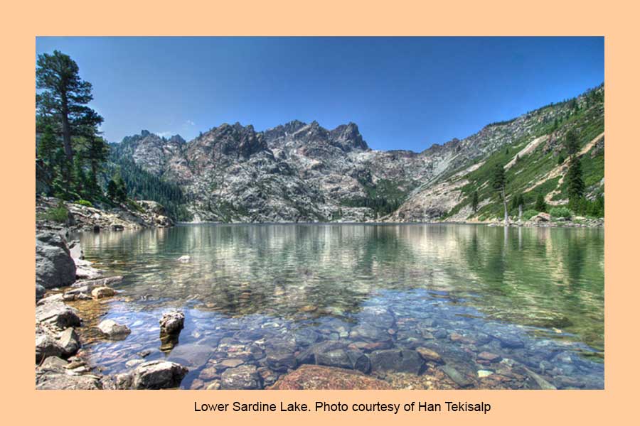 Salmon and Sardine Lakes – resorts with an old sierra feel