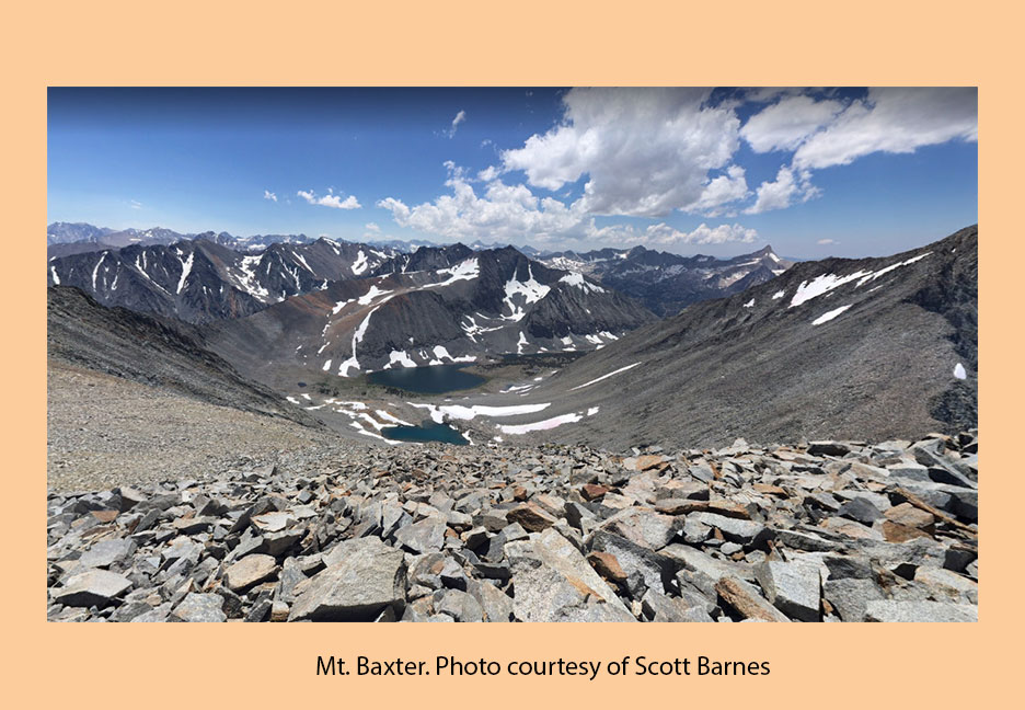 Baxter Pass – steep and rugged