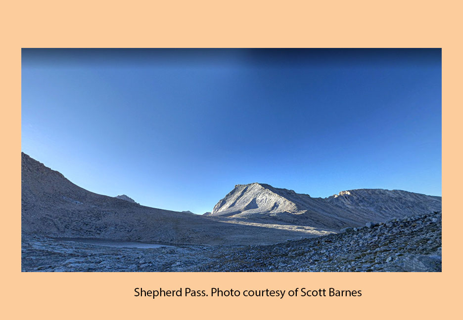 Shepherd Pass – one of the toughest pass trails
