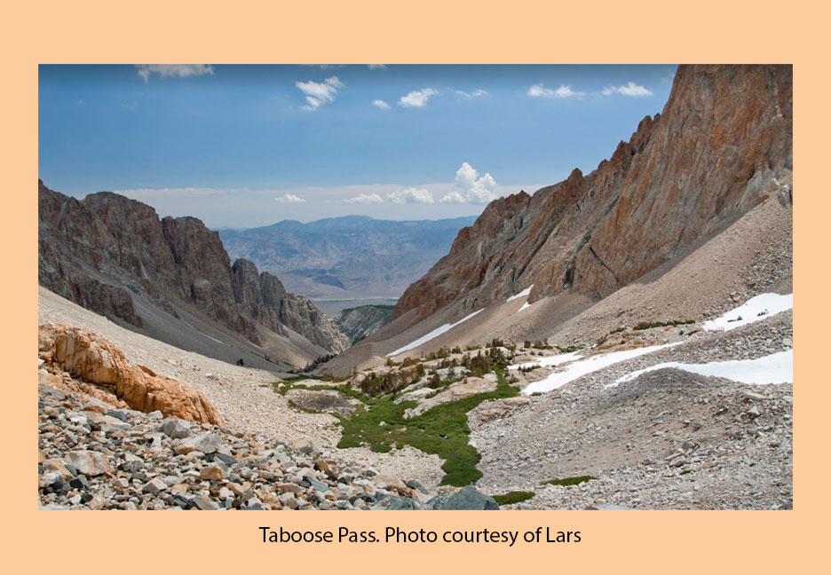 Taboose Pass – rainbows along the way