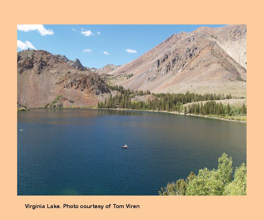 Virginia Lakes Backcountry – numerous lakes within a day hike