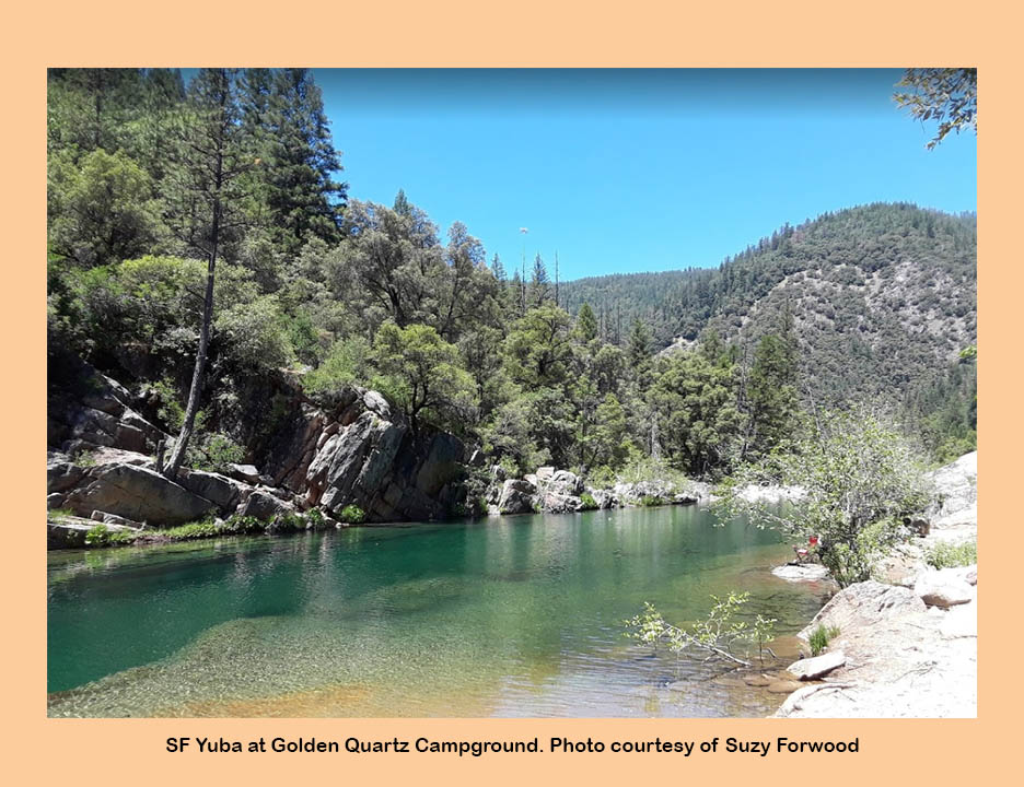 Middle and South Fork Yuba River – high canyon walls