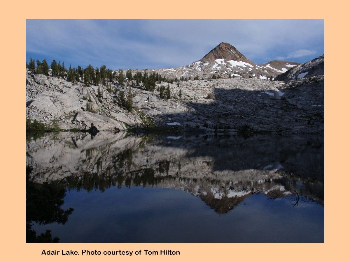 Merced Headwaters – only water with native trout